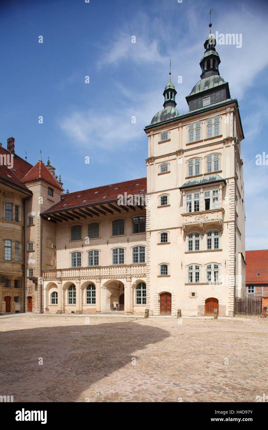 Gustrow, Renaissance lock Stock Photo - Alamy