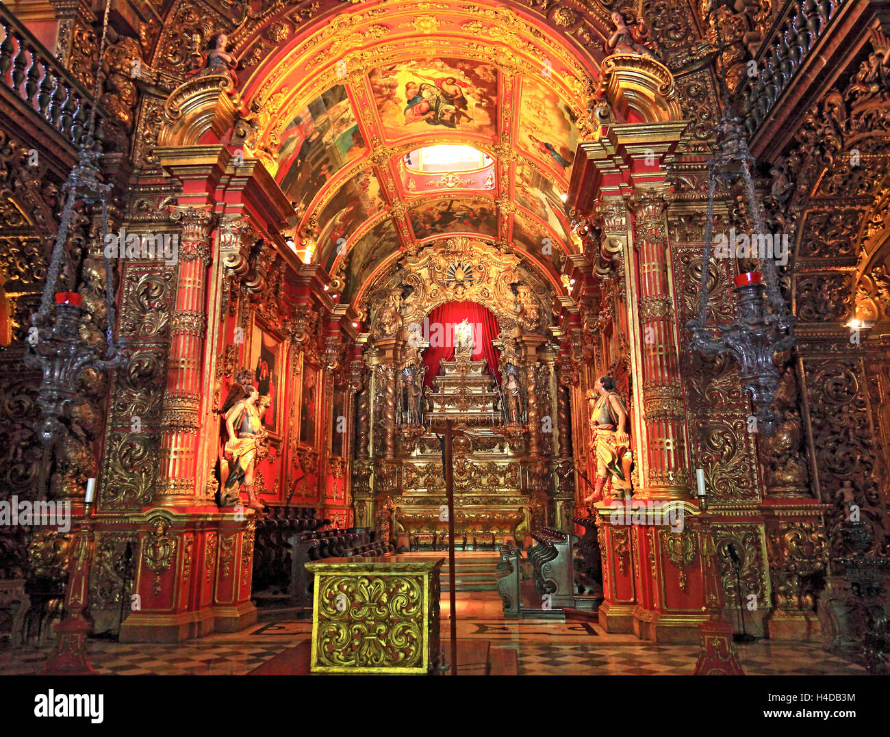 Mosteiro de Sao Bento, Rio de Janeiro, Brazil Stock Photo - Alamy