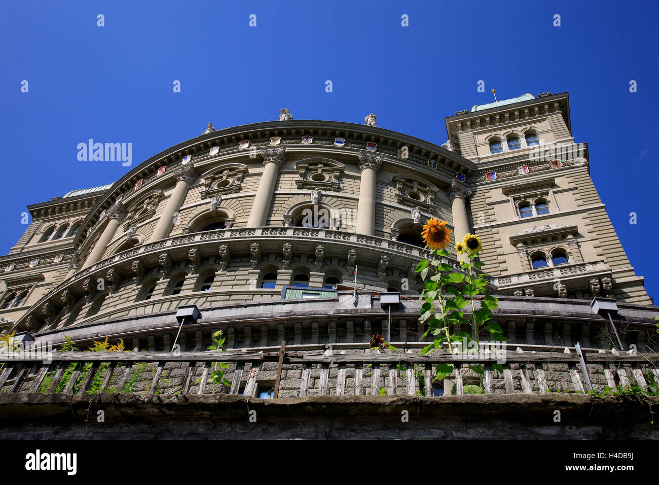 Parliament building the Bundestag building in Bern, Switzerland Stock ...