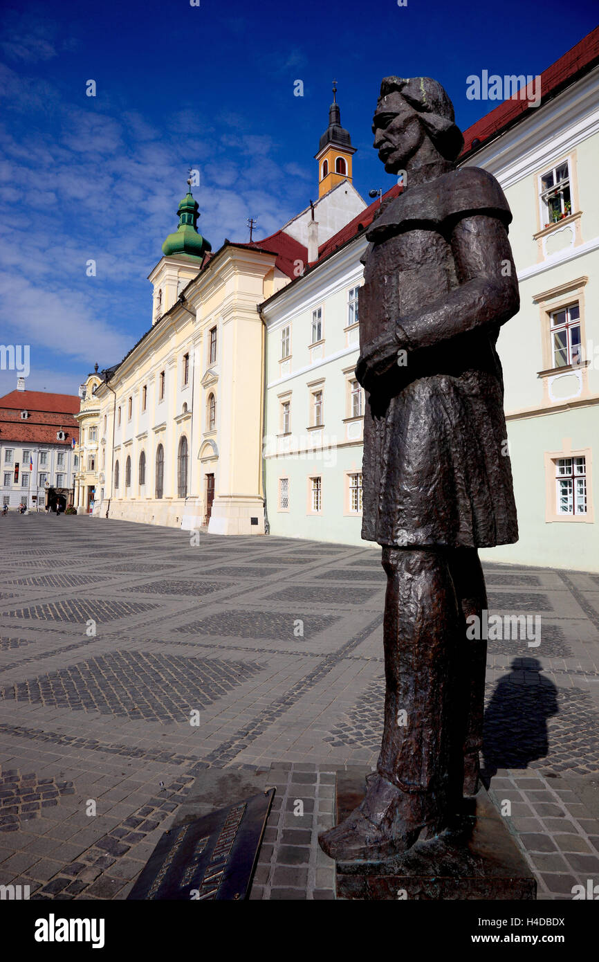 Gheorghe Lazar Denkmal, in 1779-2823, Roumanian pedagogue, author and ...