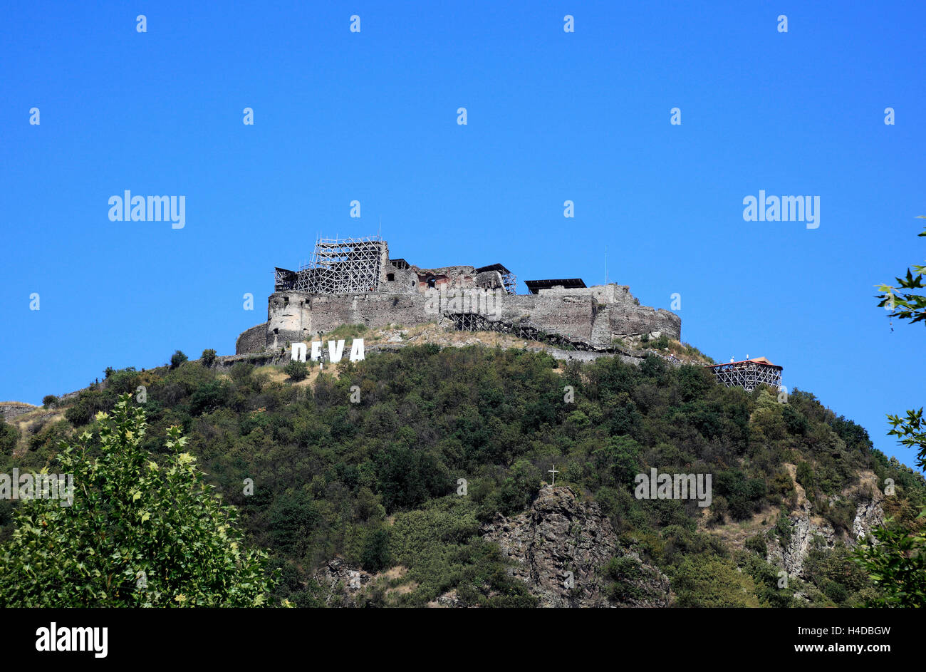 The ruins devaer castle in hi-res stock photography and images - Alamy