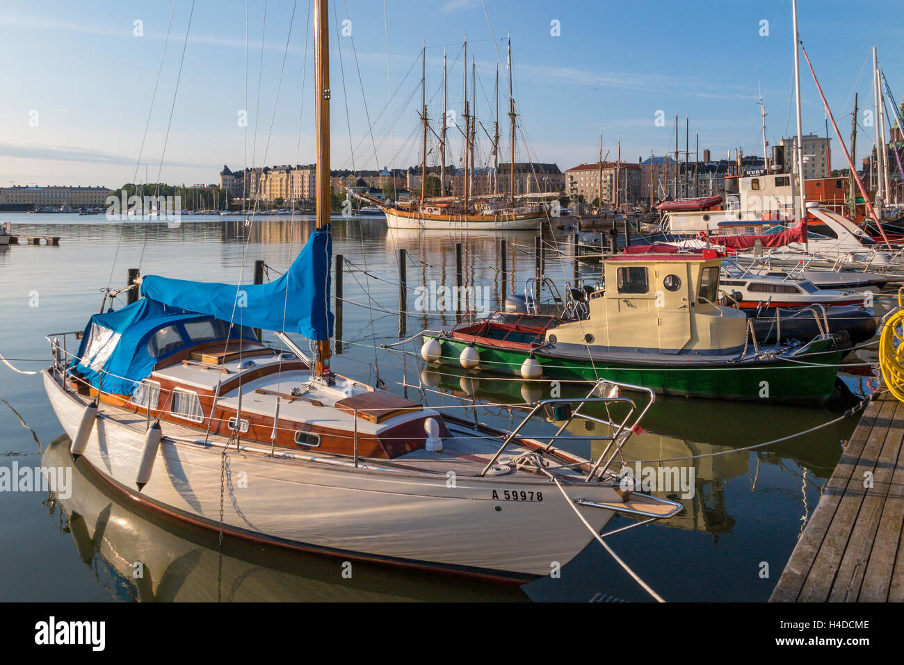 Scenic view of Helsinki waterfront Finland Stock Photo - Alamy