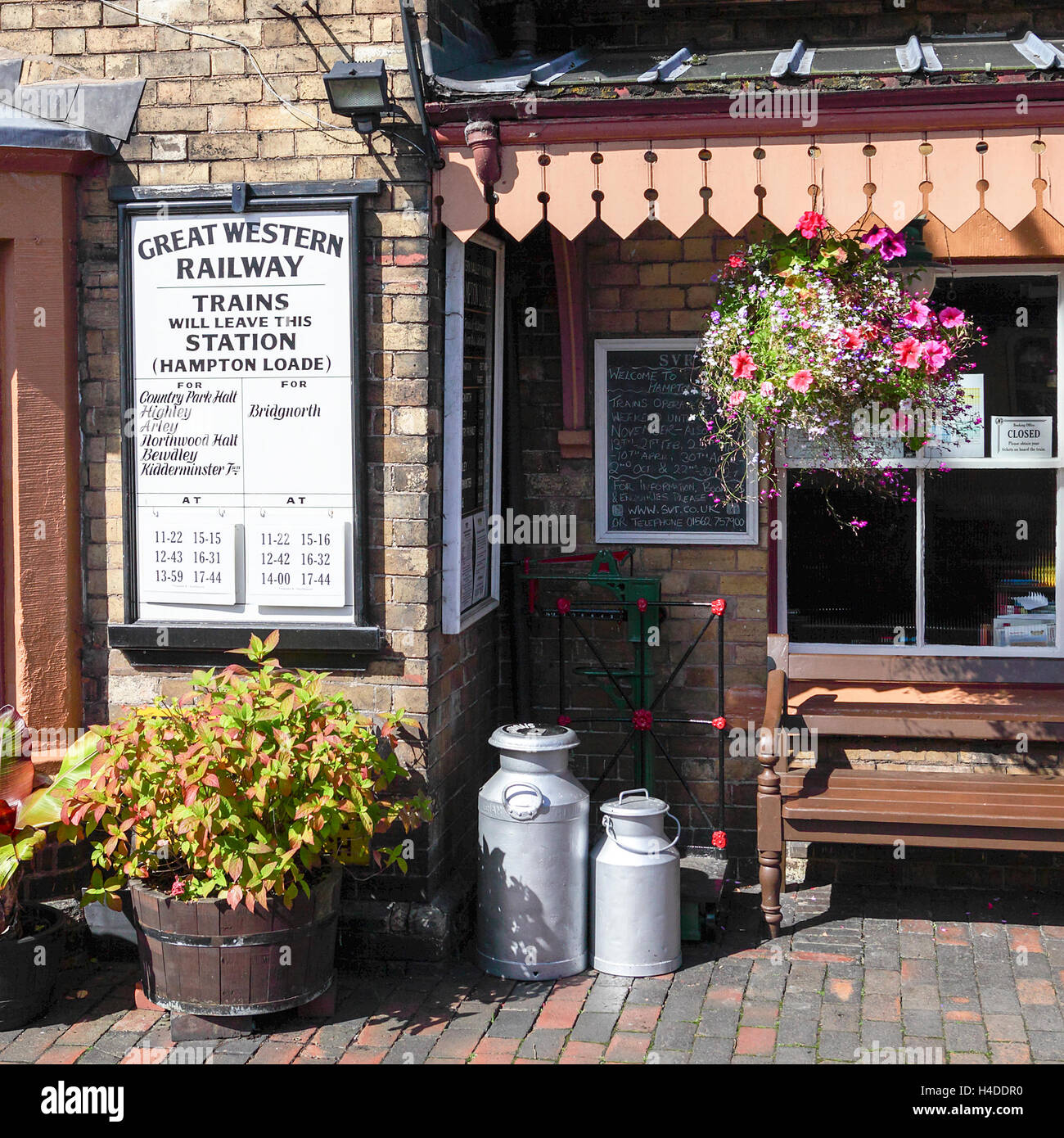 Hampton Loade Station. A picturesque Victorian Station on Severn Valley ...