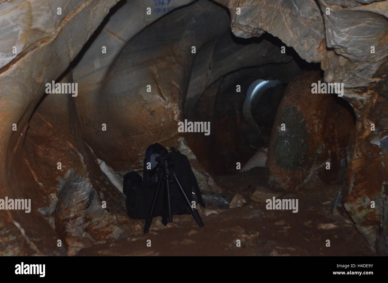 caves and mines around Greece Stock Photo - Alamy