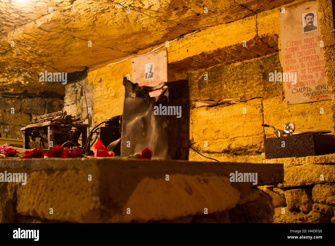 Old Catacombs Odessa, Ukraine (XVIII-XX century Stock Photo - Alamy