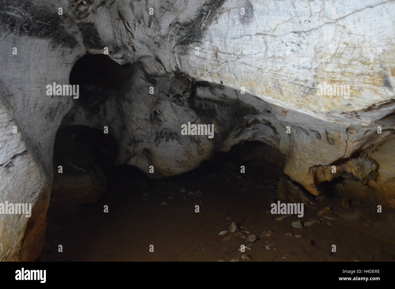 caves and mines around Greece Stock Photo - Alamy