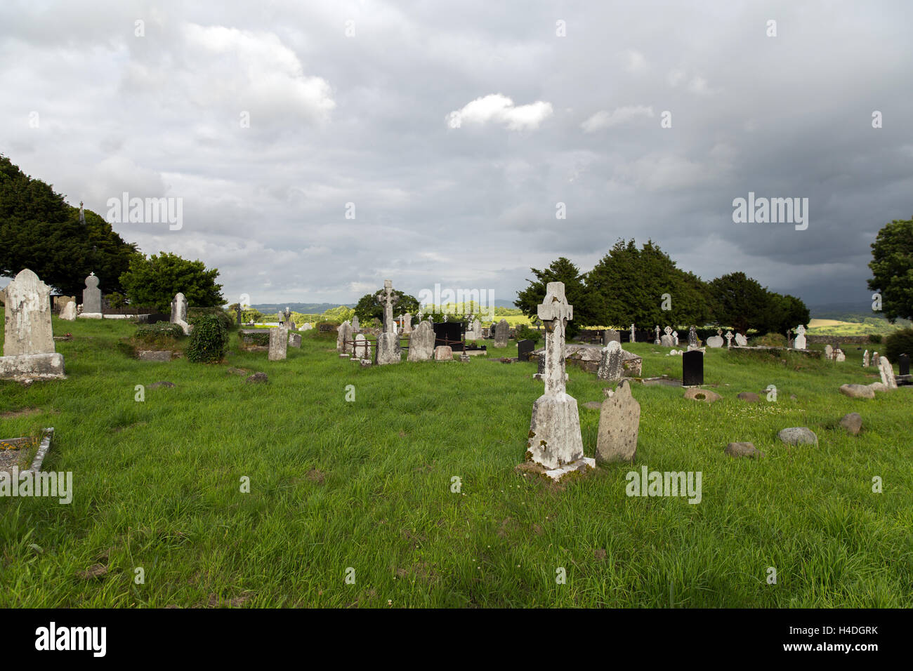 Old celtic cemetery hi-res stock photography and images - Alamy
