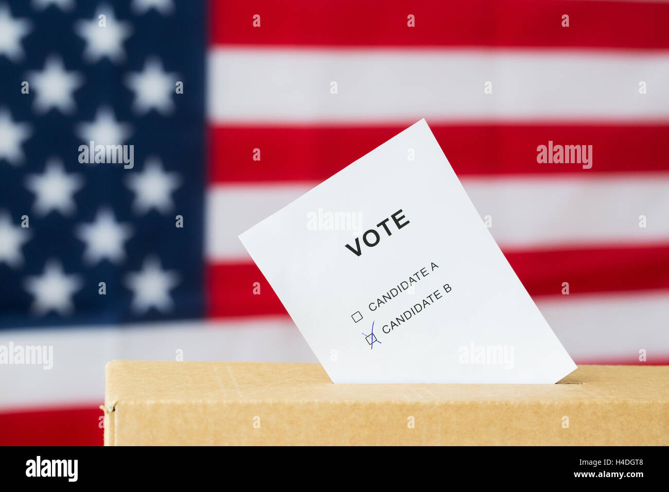 Ballot into slot hi-res stock photography and images - Alamy