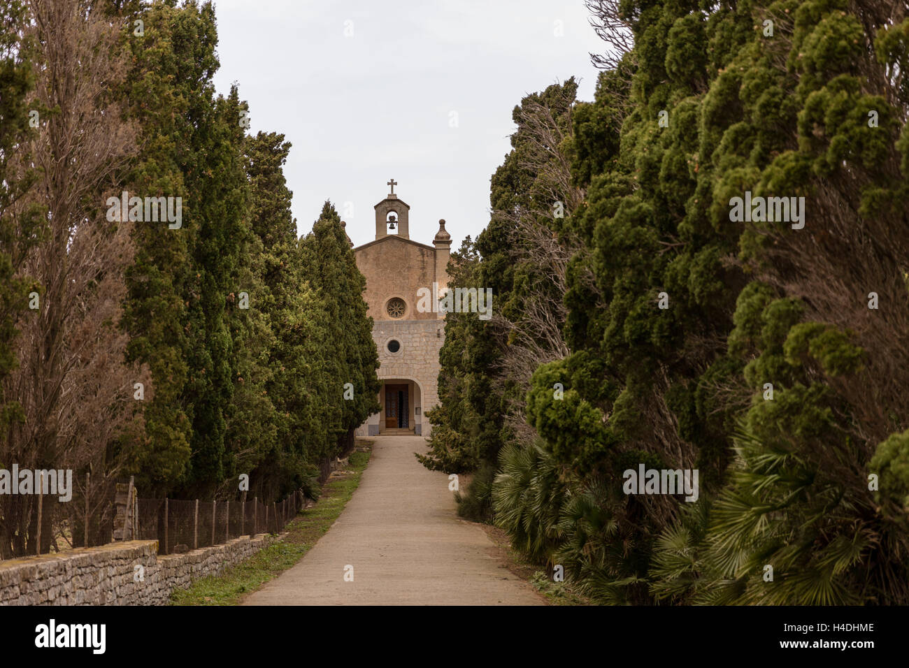 Ermita de Betlem, Arta, cloister, Betlem, Spain, Majorca, the Balearic ...