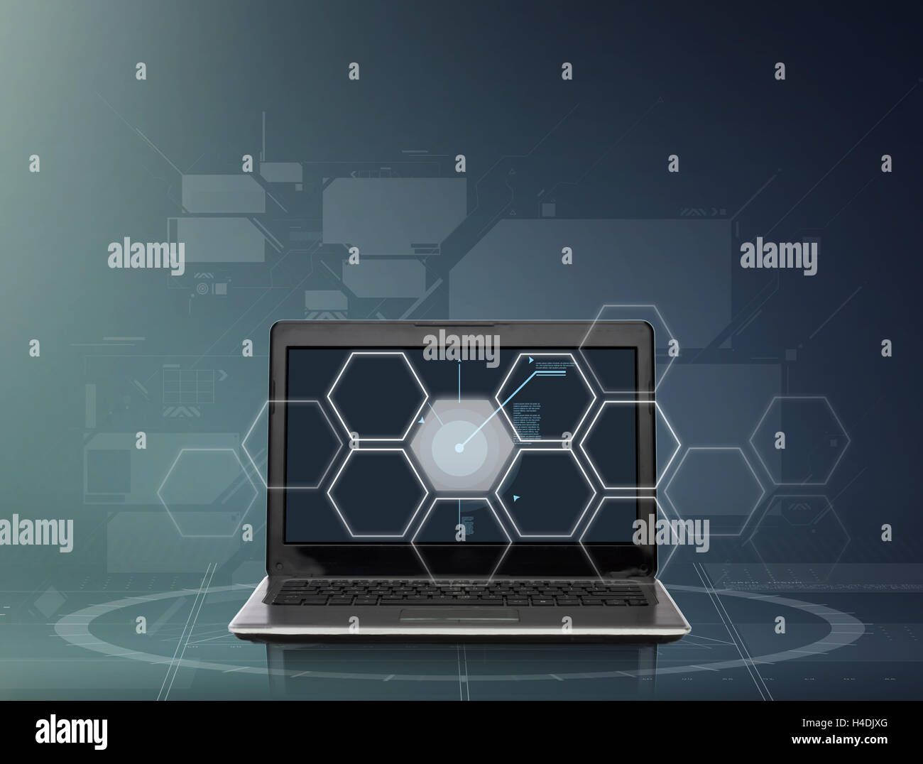 laptop computer with screen Stock Photo - Alamy
