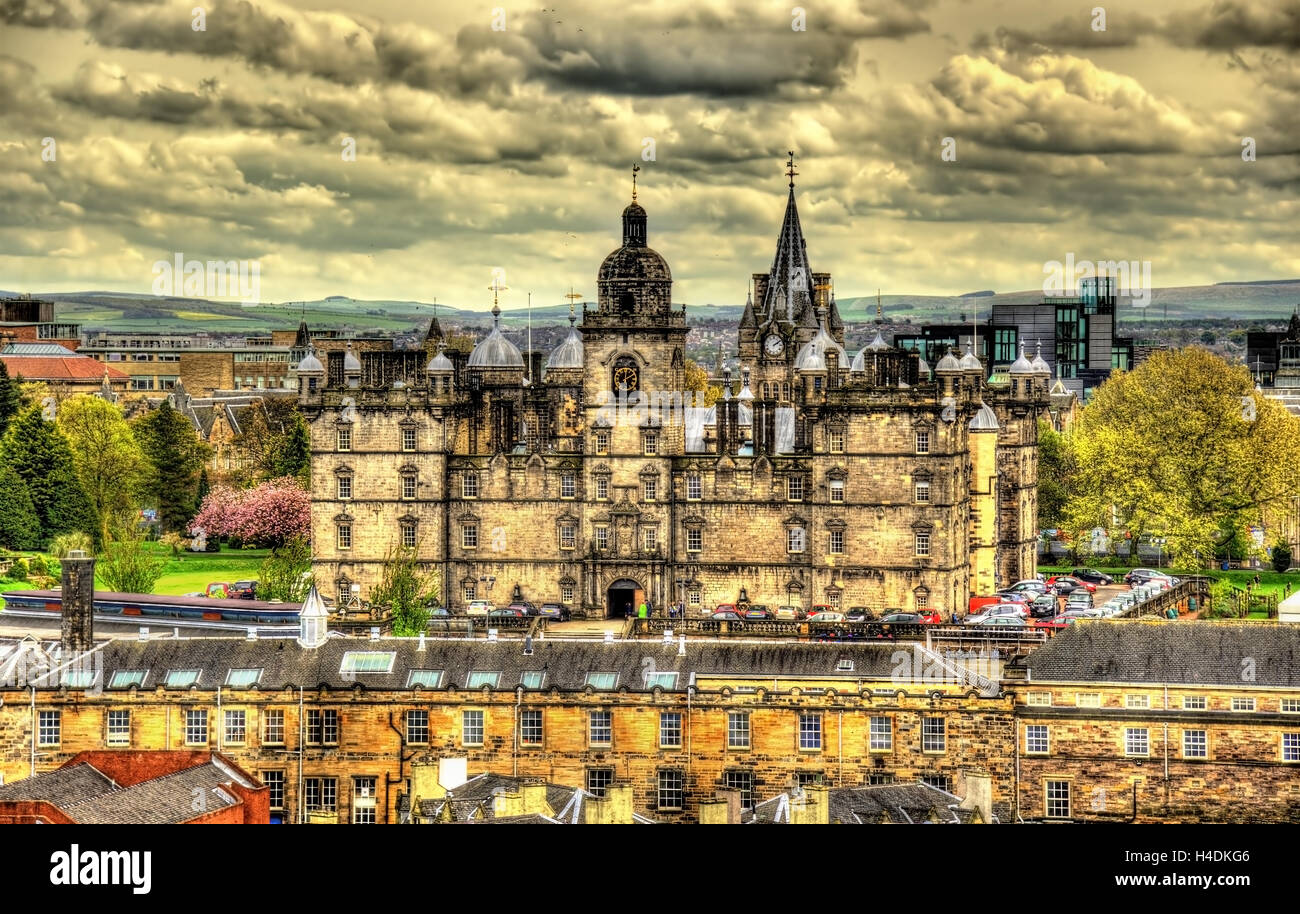 View of George Heriot's School in Edinburgh - Scotland Stock Photo - Alamy