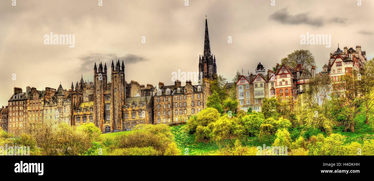 University of edinburgh new college hi-res stock photography and images ...