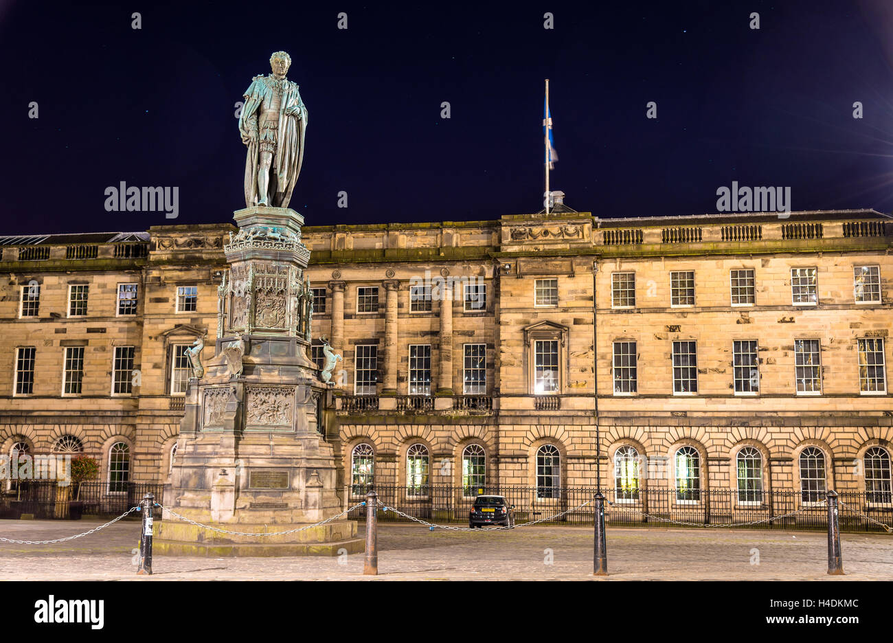 Edinburgh famous statue hi-res stock photography and images - Alamy