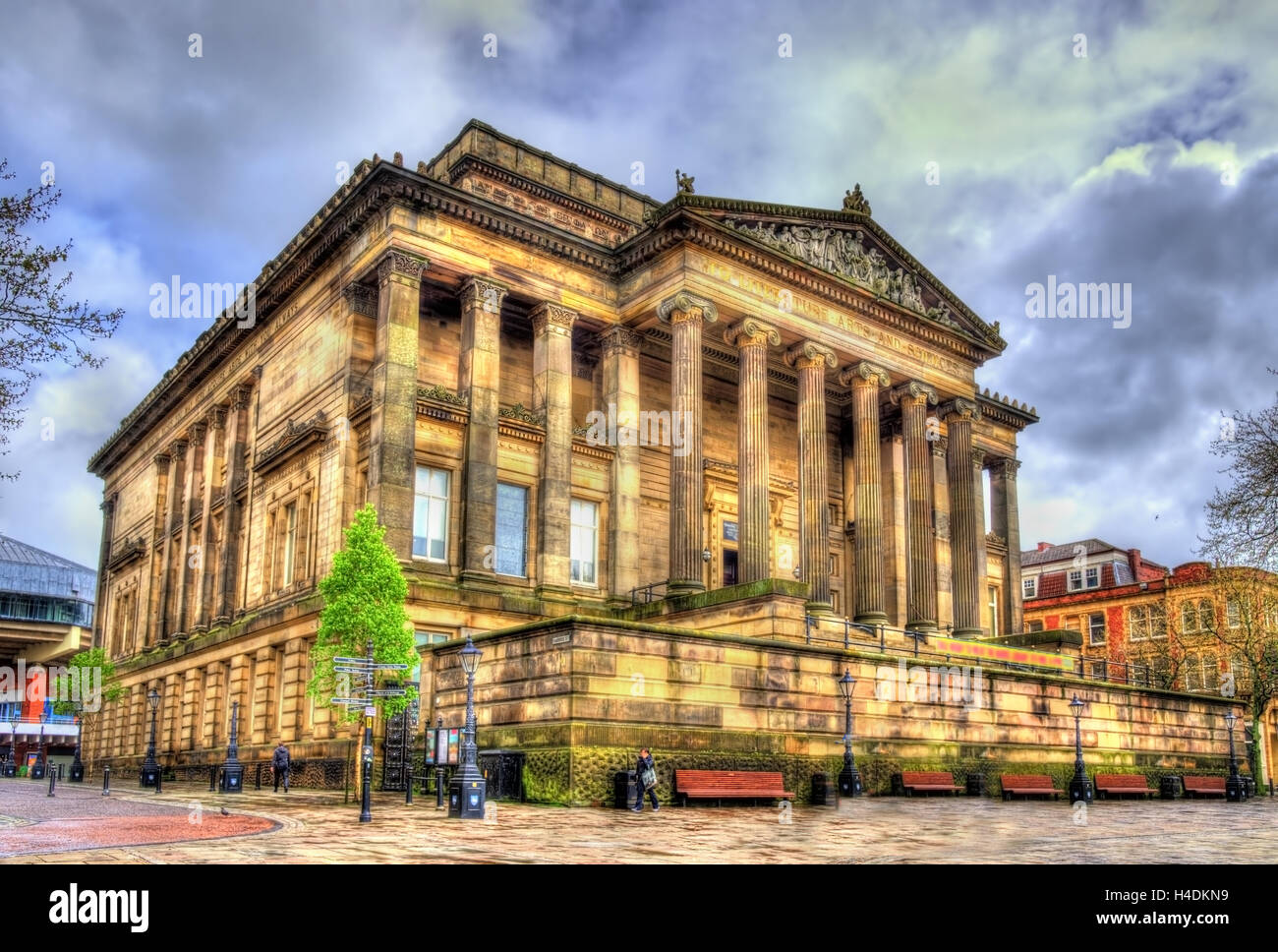 Harris Museum and Art Gallery in Preston - England Stock Photo - Alamy