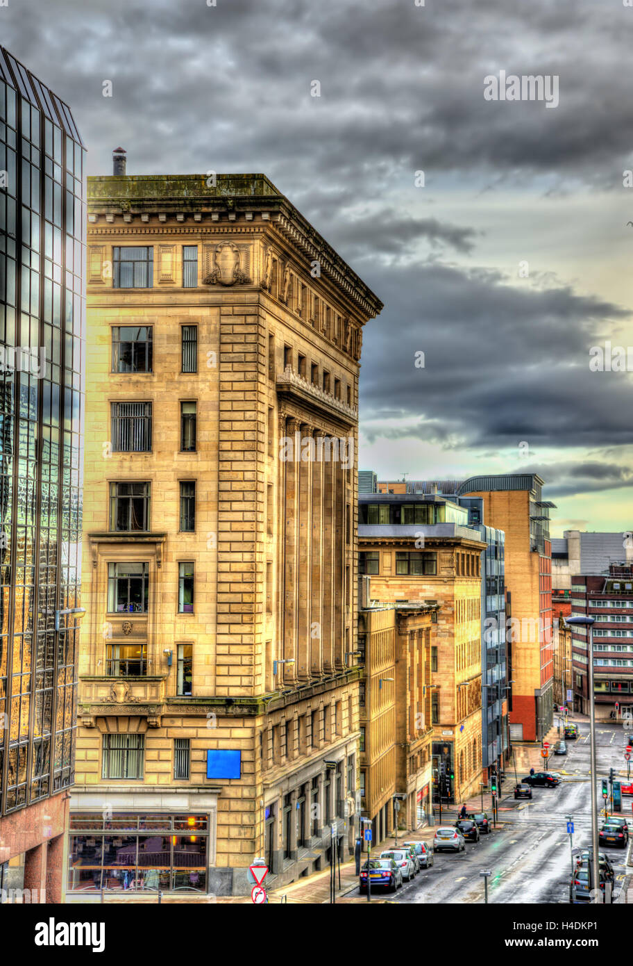 Historic buildings in the centre of Glasgow - Scotland Stock Photo - Alamy