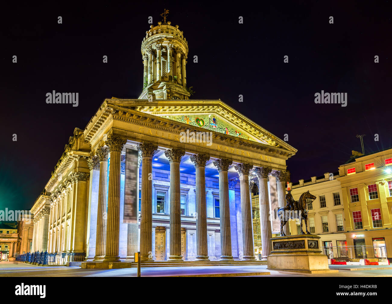 Gallery of Modern Art in Glasgow - Scotland Stock Photo - Alamy