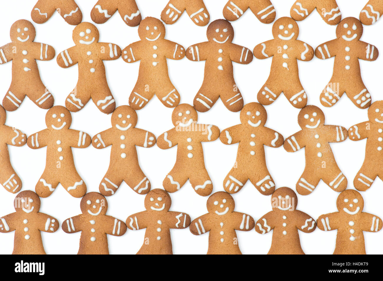 Gingerbread men holding hands hi-res stock photography and images - Alamy