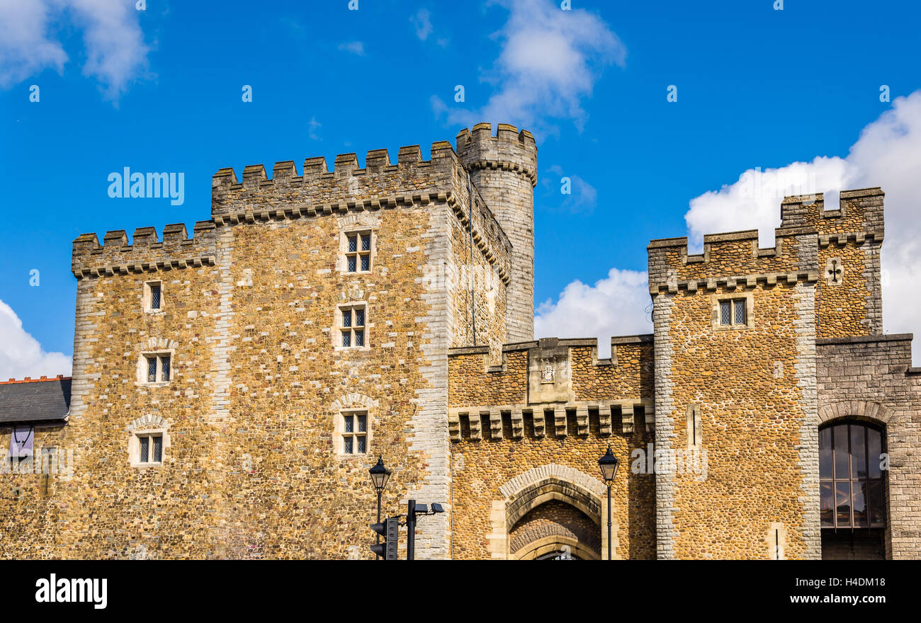 Cardiff castle wales hi-res stock photography and images - Alamy