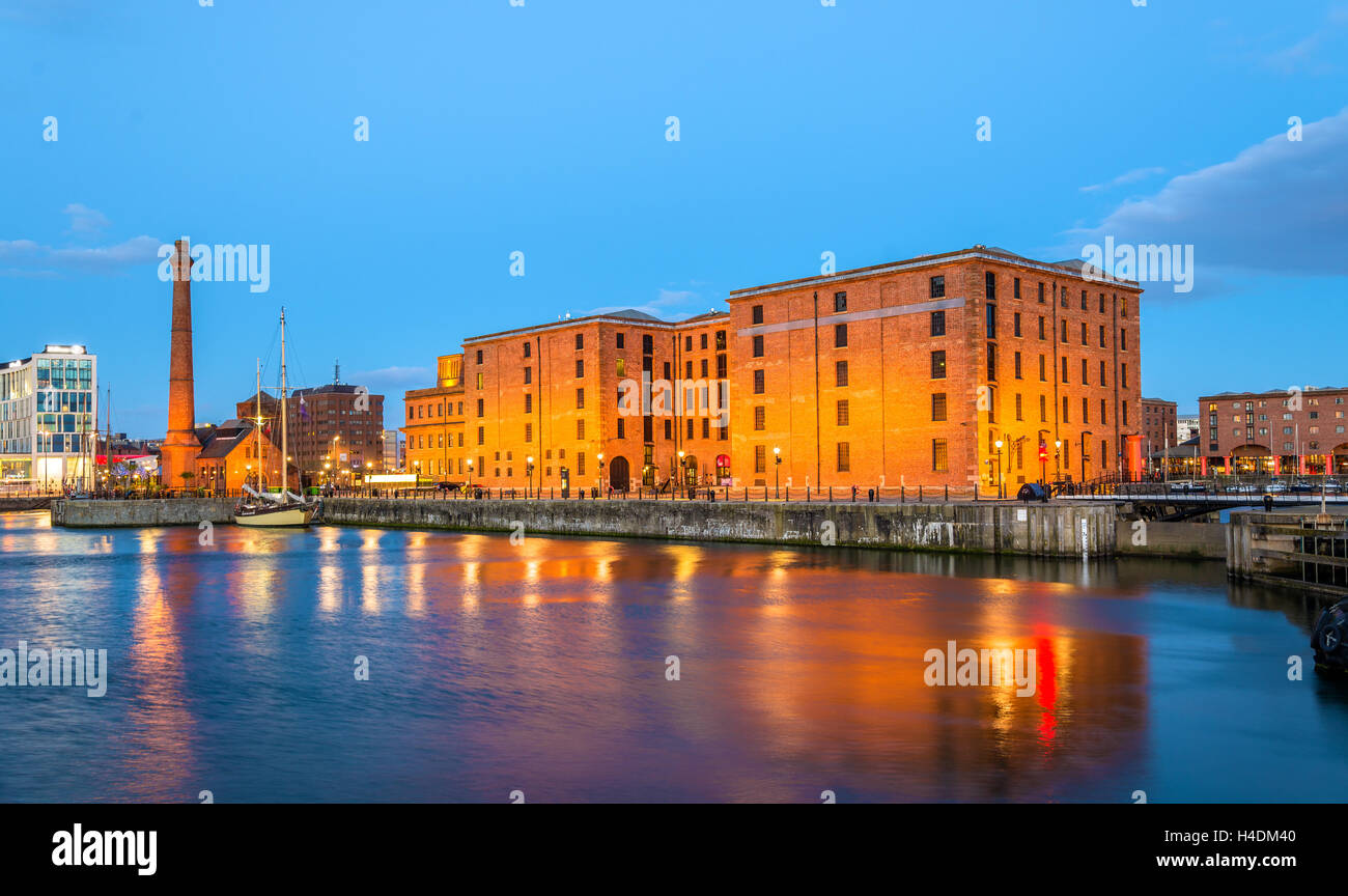 The Merseyside Maritime Museum and the Pumphouse in Liverpool - England ...