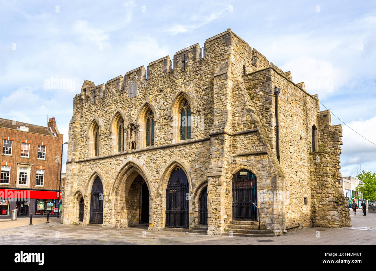 The Bargate, a medieval gatehouse in Southampton, England Stock Photo ...