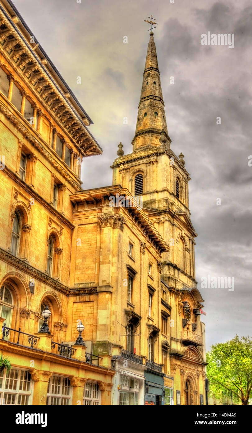 Christ Church with St Ewen in Bristol - England Stock Photo - Alamy