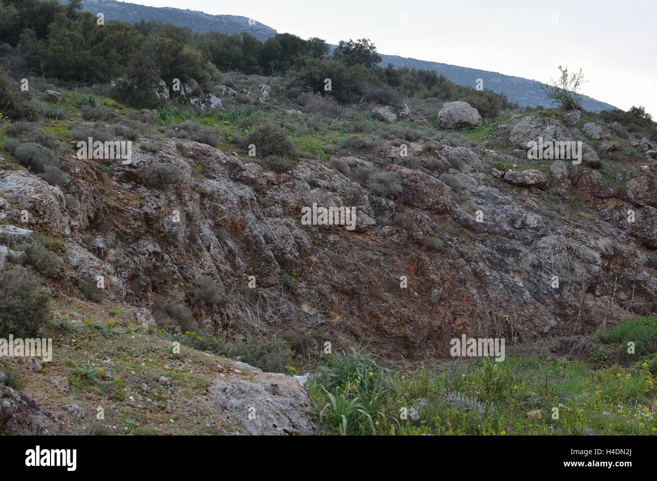 caves and mines around Greece Stock Photo - Alamy