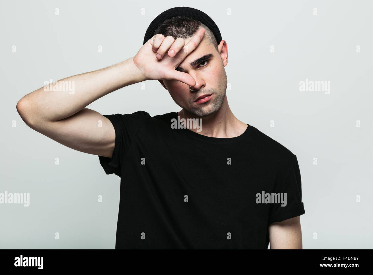 Loser sign hi-res stock photography and images - Alamy