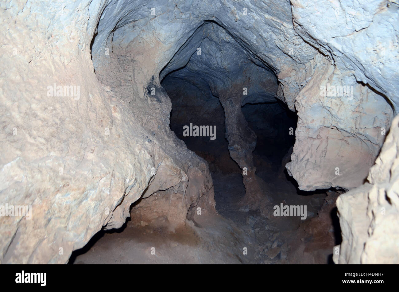 caves and mines around Greece Stock Photo - Alamy