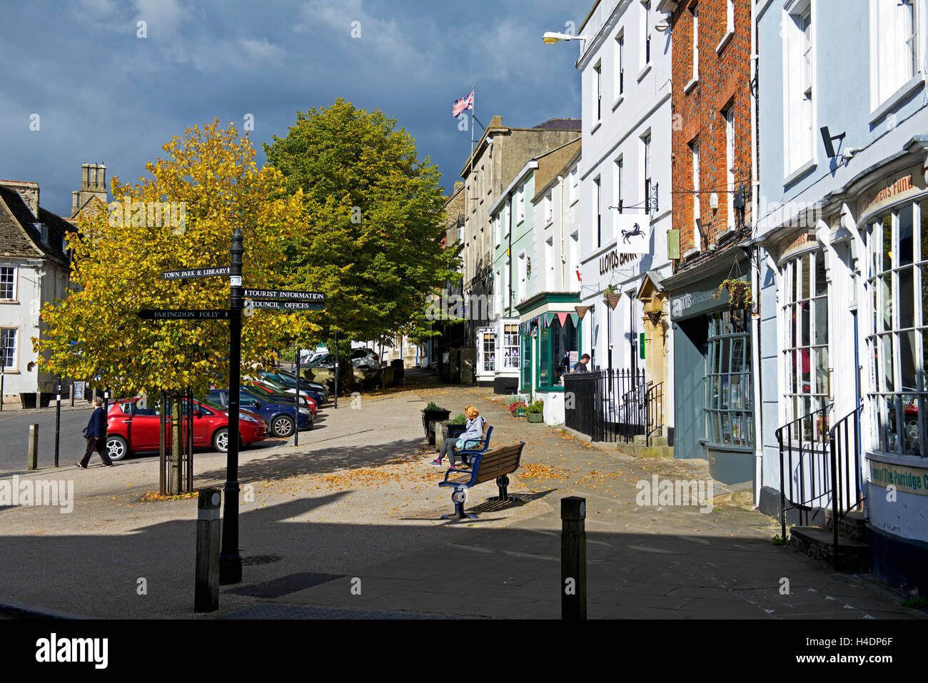 The town square in Faringdon, Oxfordshire, England UK Stock Photo - Alamy