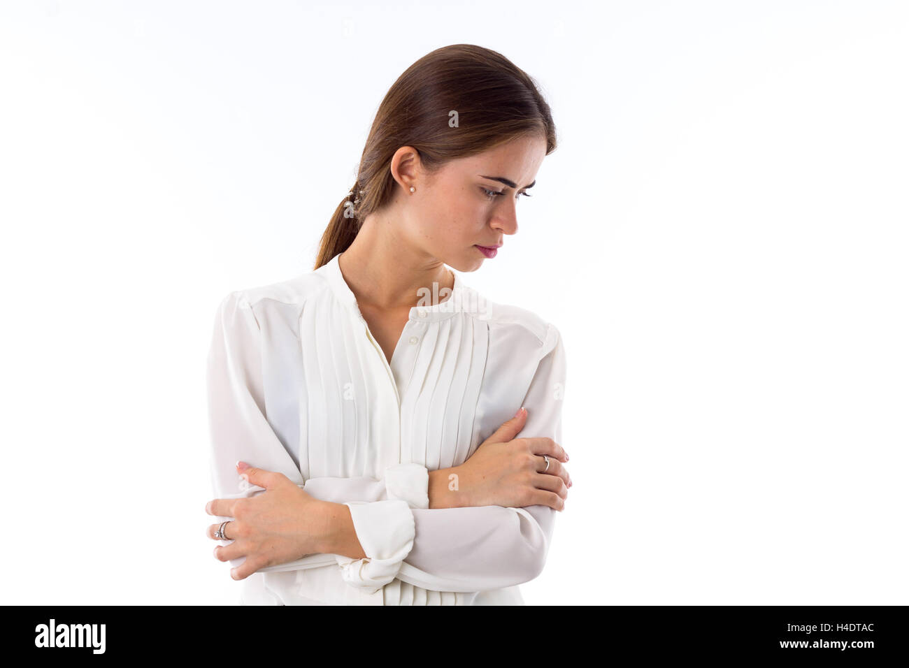 Thinking for herself hi-res stock photography and images - Alamy