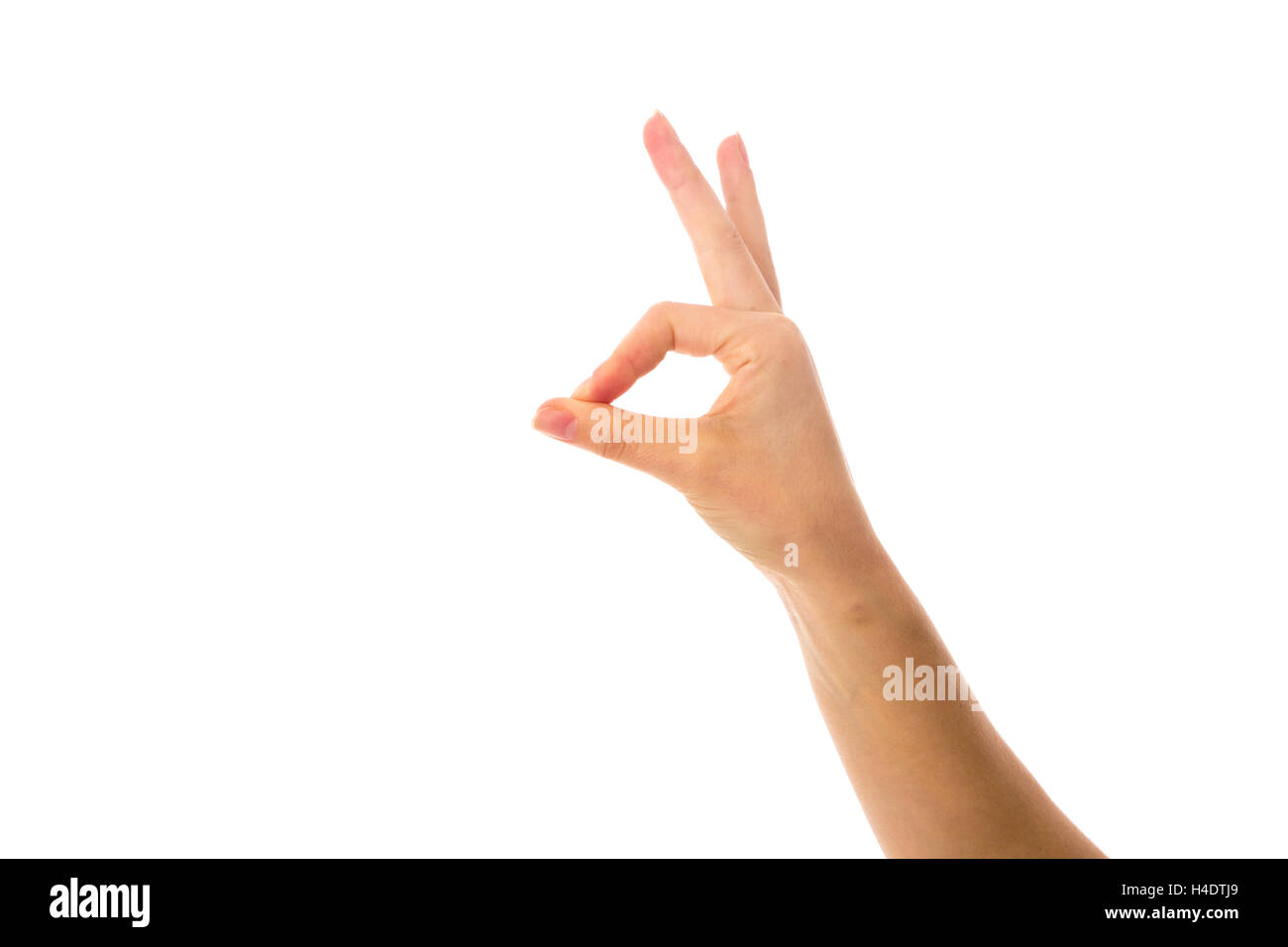 Finger okay hi-res stock photography and images - Alamy
