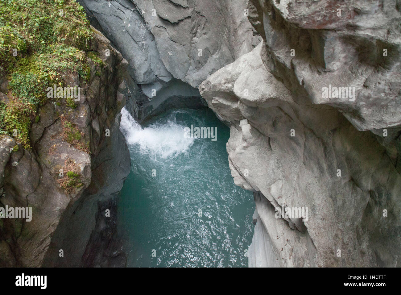 Gornerschlucht (gorge), Zermatt, Switzerland Stock Photo - Alamy