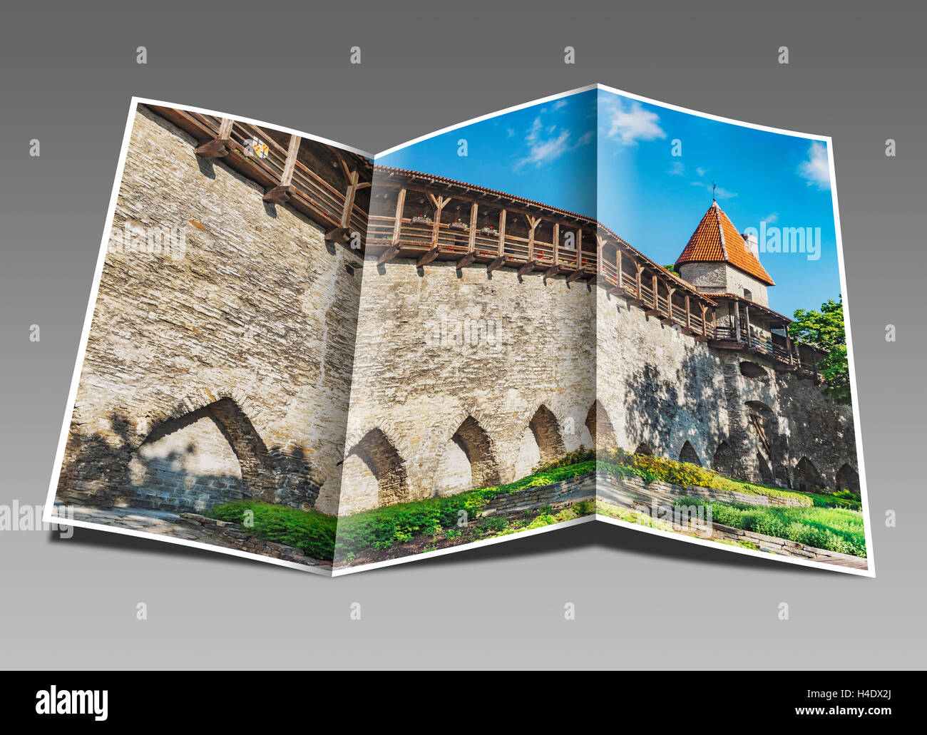 The garden of the Danish king (Taani Kuninga aed) is located on the city wall in the upper town ...