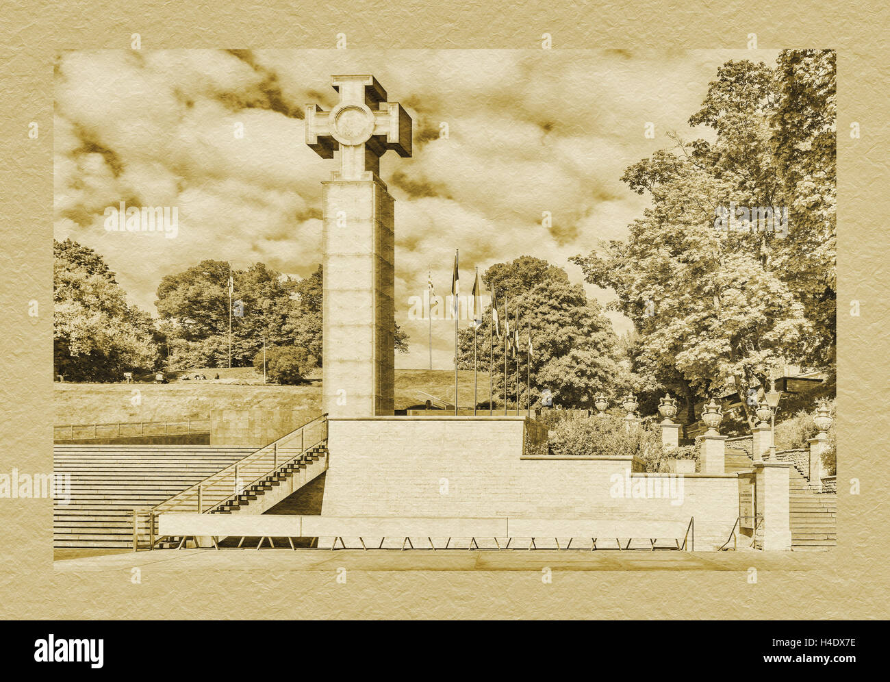 The Freedom Square is one of the most important squares in Tallinn ...