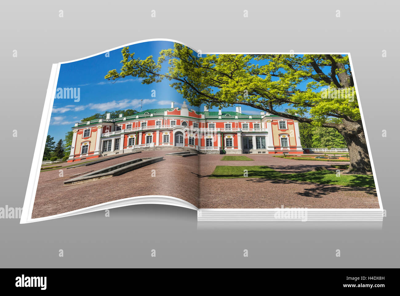 Kadriorg Palace was built between 1718 and 1725 in the Petrine Baroque ...