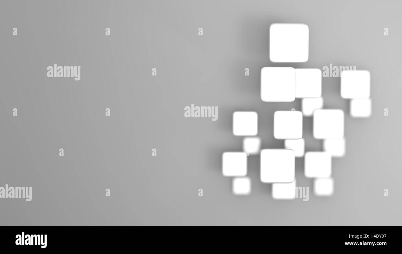 The 3d rendering abstract geometric shape from gray rhombus Stock Photo ...
