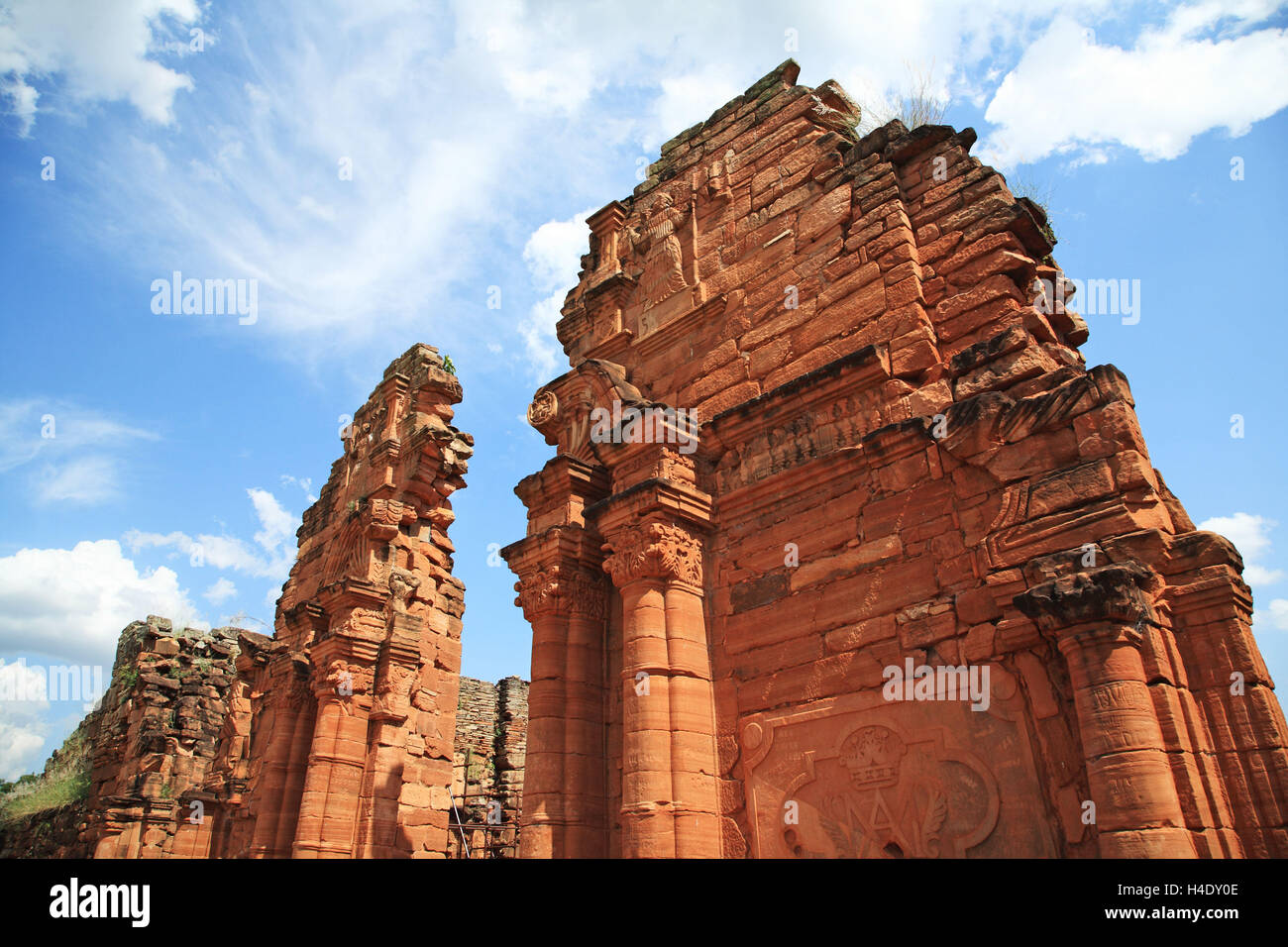 Argentina, Missiones, Jesuit Missions the Guaranis: San Ignacio Mini ...