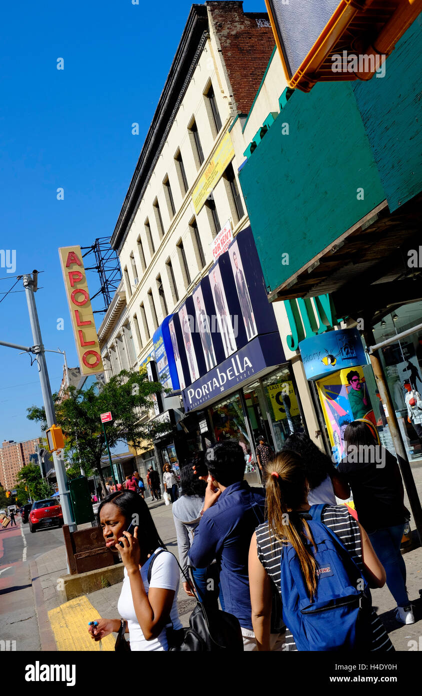 Nyc harlem apollo theater hi-res stock photography and images - Alamy