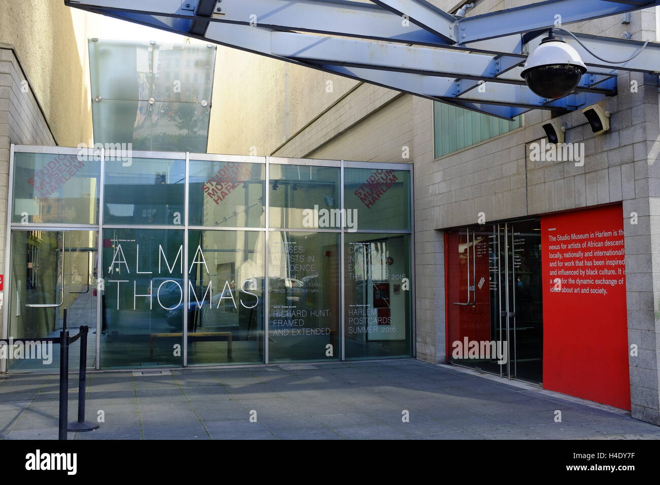 Exterior view of Studio Museum in Harlem.Harlem,Manhattan,New York City ...