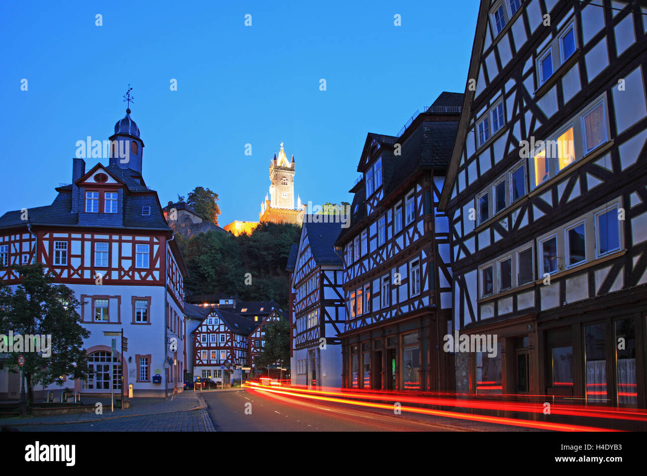 Germany, Hesse, dill castle Stock Photo - Alamy