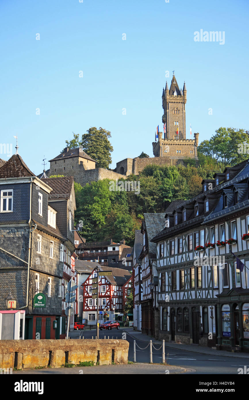 Germany, Hesse, dill castle Stock Photo - Alamy