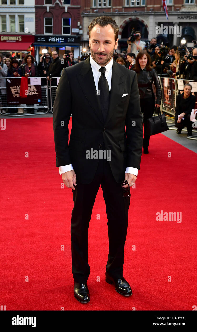 Tom Ford attending the 60th BFI London Film Festival screening of ...