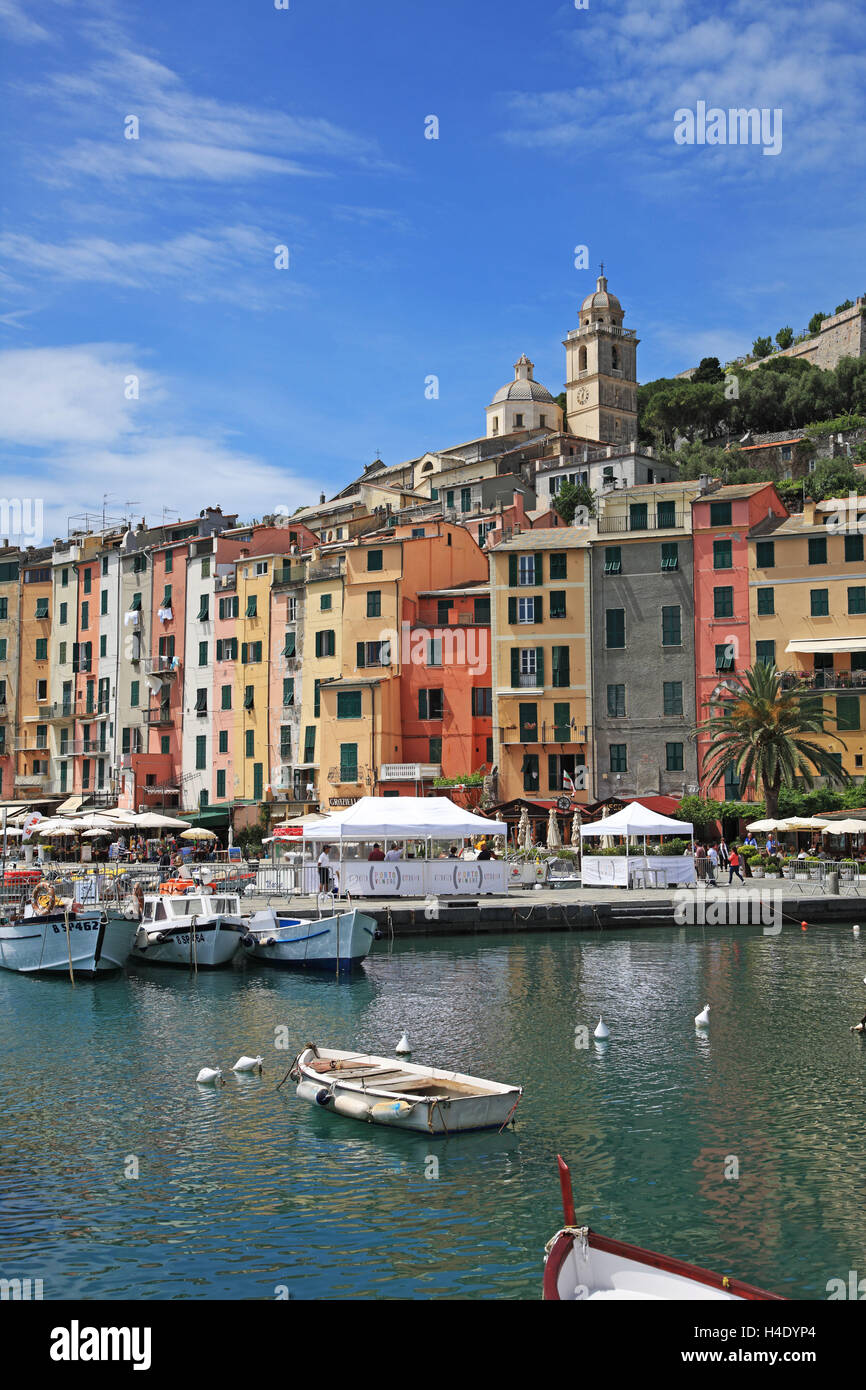 Italy, Liguria, Portovenere, UNESCO World Heritage Stock Photo - Alamy