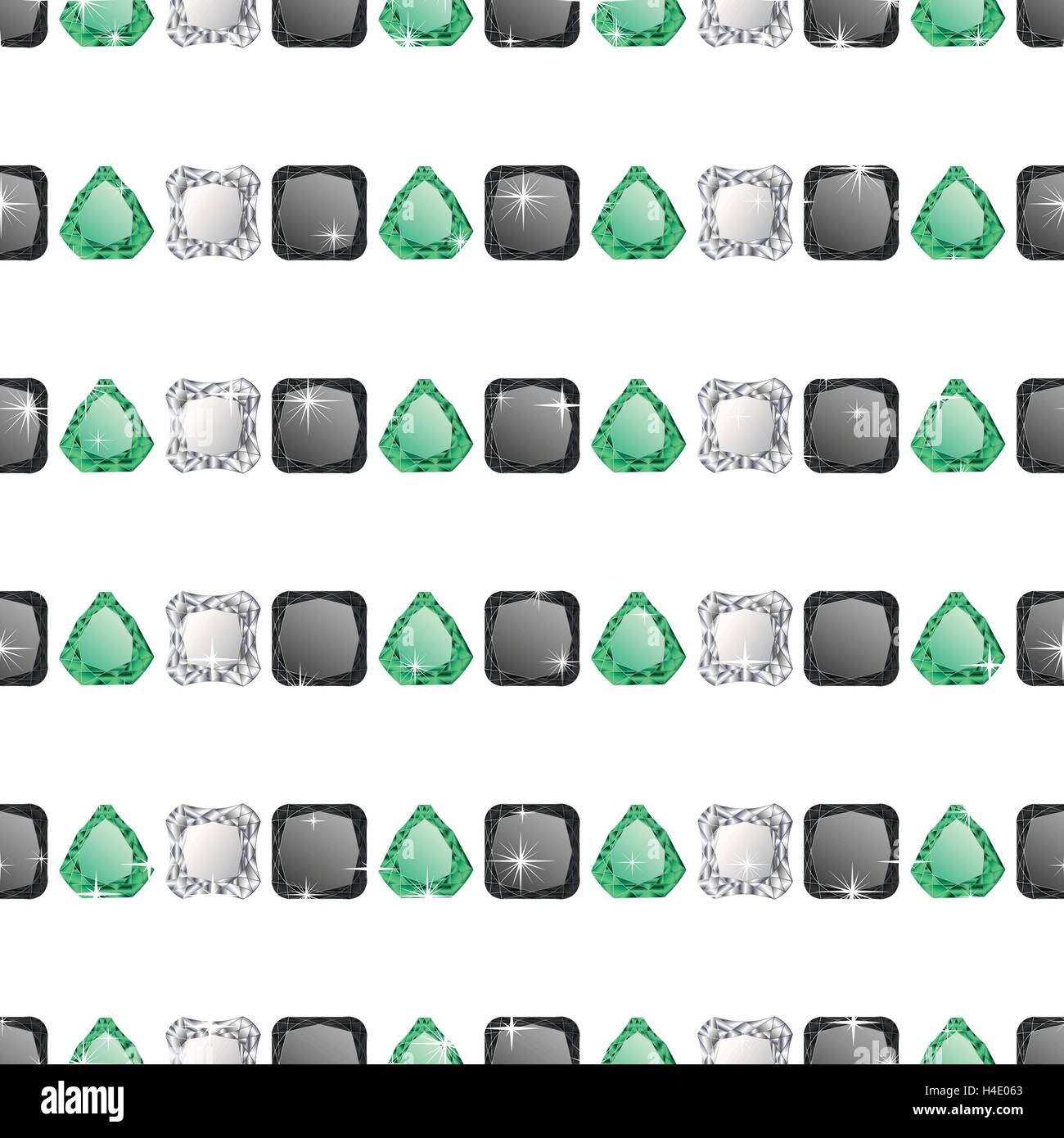 Diamonds seamless pattern Stock Vector Image & Art - Alamy