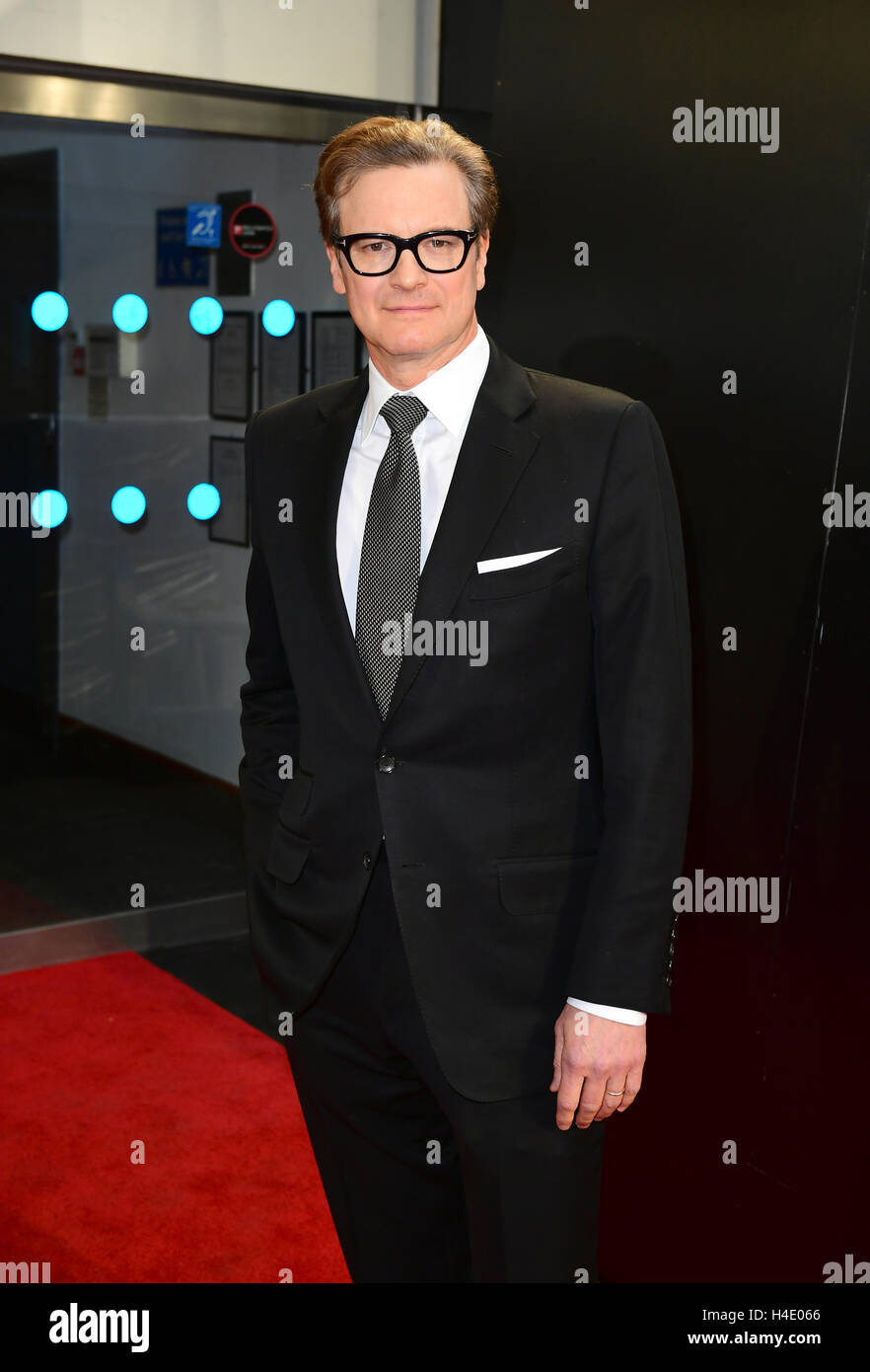 Colin Firth attending the 60th BFI London Film Festival screening of ...