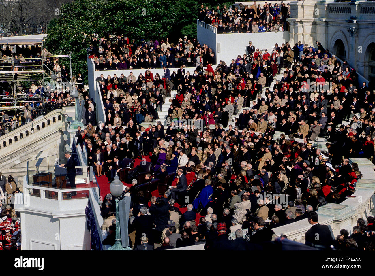 JanuRY, 20, 1993, WASHINGTON DC, William Jefferson Clinton is Sworn in ...