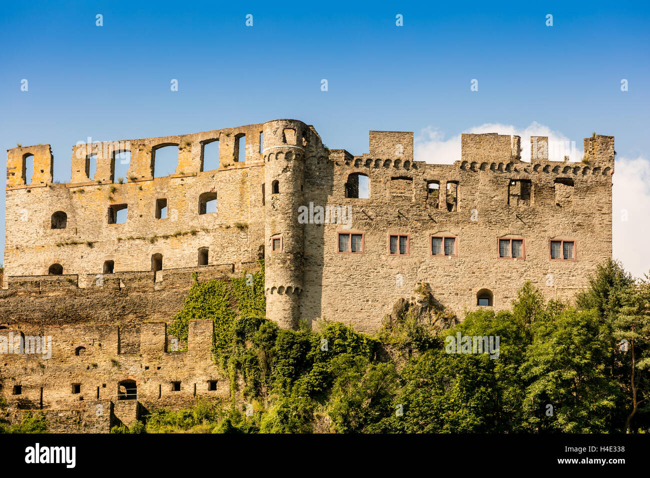 Rheinfels Castle, Rhine Gorge, Germany, Europe Stock Photo - Alamy