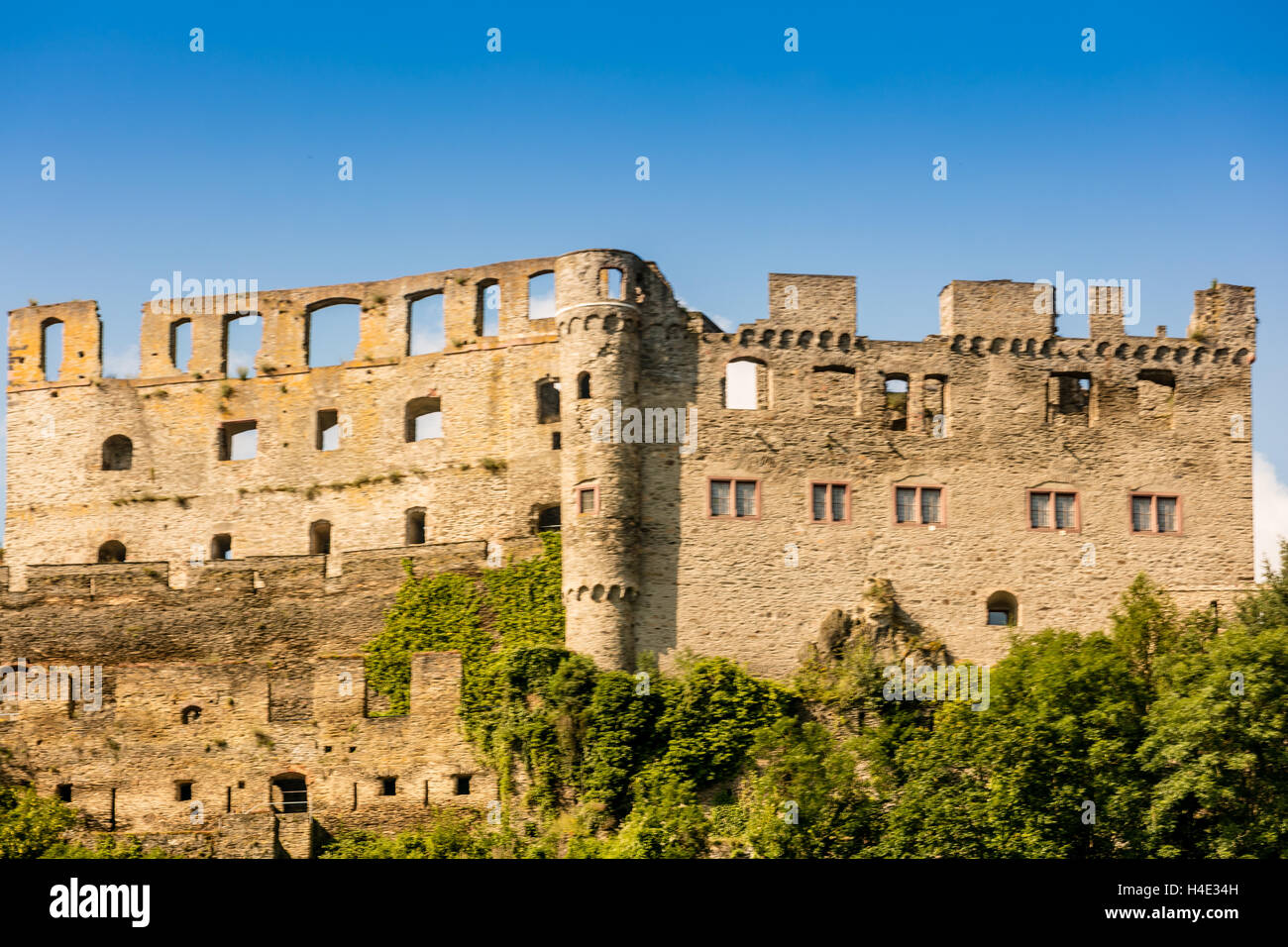 Rheinfels Castle, Rhine Gorge, Germany, Europe Stock Photo - Alamy