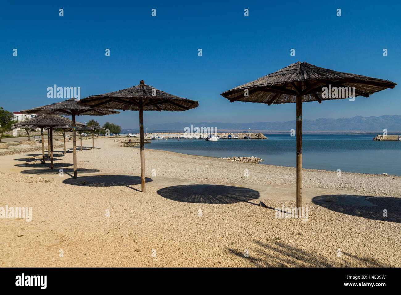 Vir is an island on the Croatian coast of the Adriatic Sea Stock Photo ...