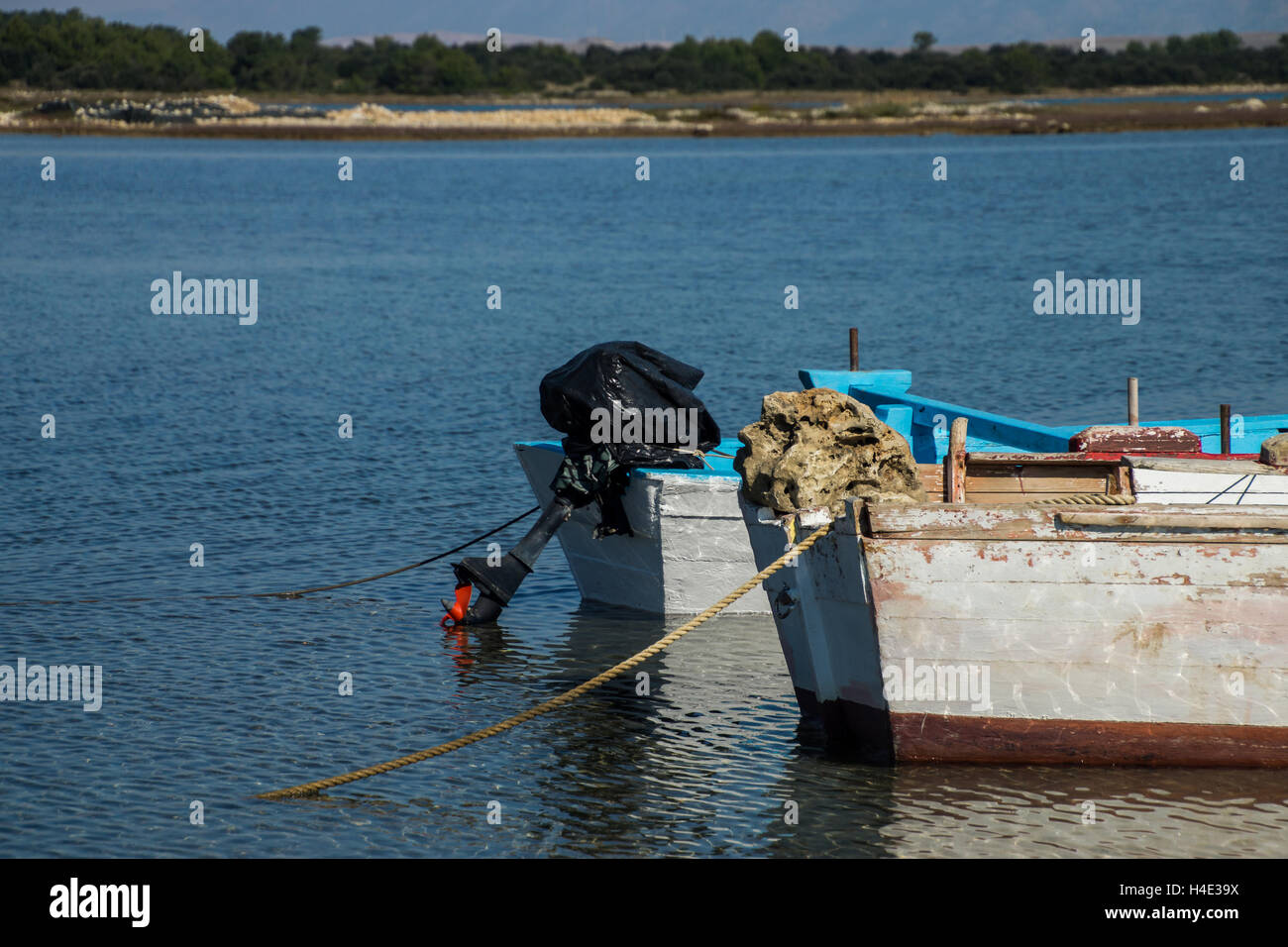 Vir is an island on the Croatian coast of the Adriatic Sea Stock Photo ...